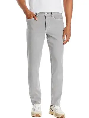 Faherty Brand Slim Fit Stretch Terry Pants - Iron