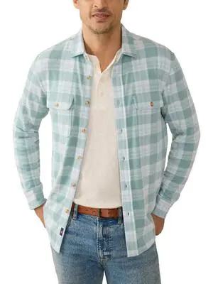 Faherty Brand Legend Textured Shirt West Palm Plaid