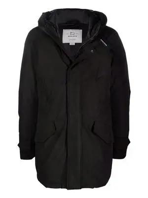Woolrich Polar High Collar Parka - Black