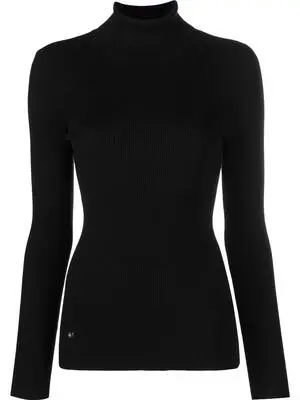 Polo Ralph Lauren High Neck Jumper - Black