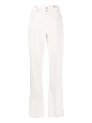 Isabel Marant Straight-leg Trousers - Neutrals