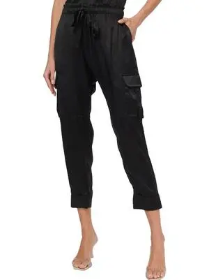 Cami Nyc Carmen Silk Blend Pants - Black