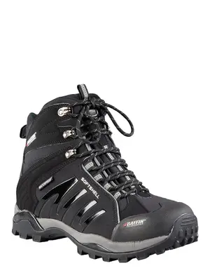 BAFFIN Baffin Zone Waterproof Mid-Calf Lace-Up Boots Black