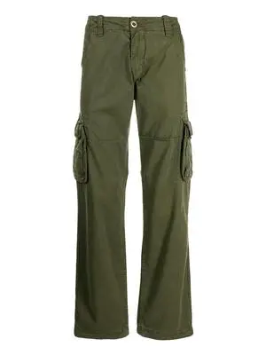 Alpha Industries Straight-leg Cargo Trousers - Green