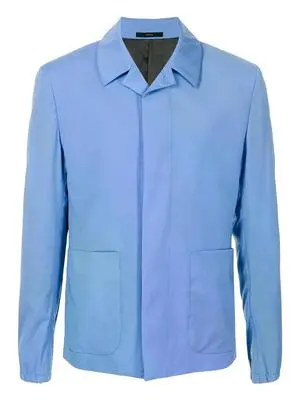 Paul Smith Wool Shirt Jacket - Blue