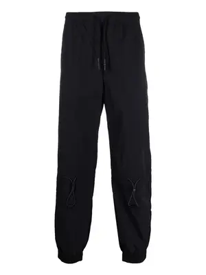 Alexander McQueen Breathe Straight-leg Trousers - Black