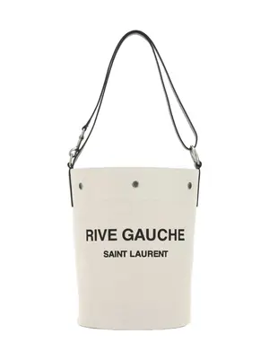 Saint Laurent Rive Gauche Shopping Bag - Neutrals