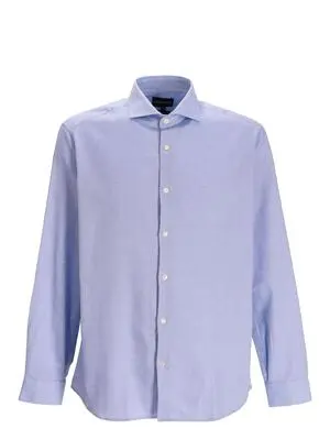 Emporio Armani Classic Button-up Shirt - Blue