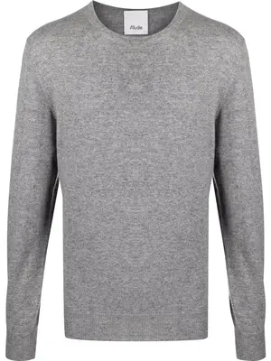 ALLUDE Fine-knit Jumper - Grey