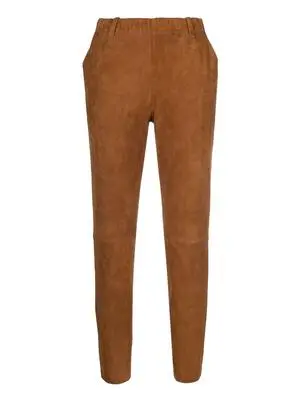STOULS Cropped Skinny-Fit Trousers