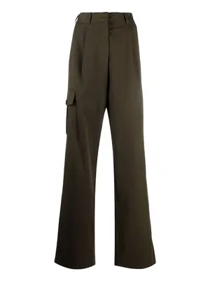 NINA RICCI Nina Ricci Wide-Leg Cargo Trousers