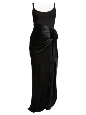 Cinq À Sept Marian Sleeveless Gown - Black