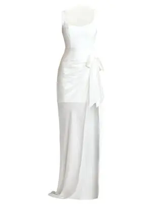 Cinq À Sept Marian Sleeveless Gown - Ivory