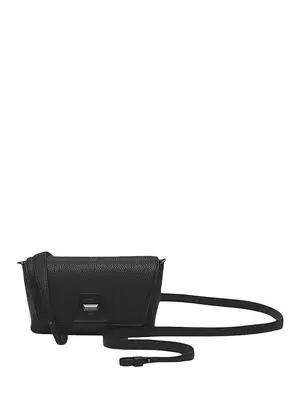 Akris Anouk Leather Day Bag - Black