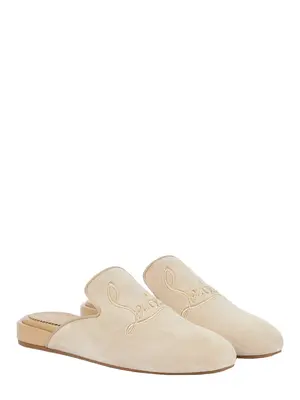 CHRISTIAN LOUBOUTIN Coolito Donna Slippers - Beige