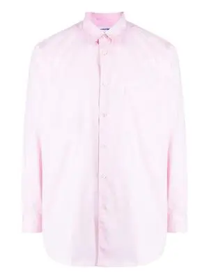Comme Des Garçons Long-sleeve Cotton Shirt - Pink