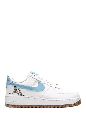 Nike Air Force 1 '07 Indigo Sneakers - White