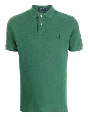 Polo Ralph Lauren Embroidered-motif Polo Shirt - Green