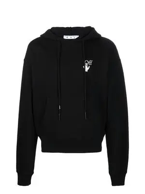 Off-White Caravaggio Painting-print Hoodie - Black