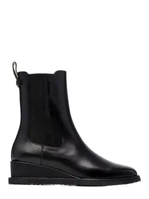 FERRAGAMO Wyatt Ankle Boots - Black