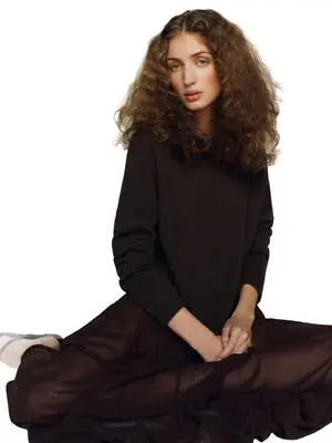 REFORMATION Cashmere Boyfriend Pullover Sweater