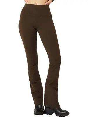 Alo Yoga Airbrush High-waist Bootcut Legging Espresso