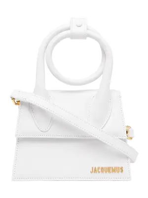 Jacquemus Le Chiquito Noeud Tote - White