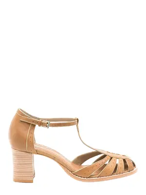 STUDIO CHOFAKIAN Leather Thiri Sandals - Brown