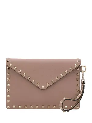 VALENTINO Valentino Garavani Rockstud Envelope Clutch