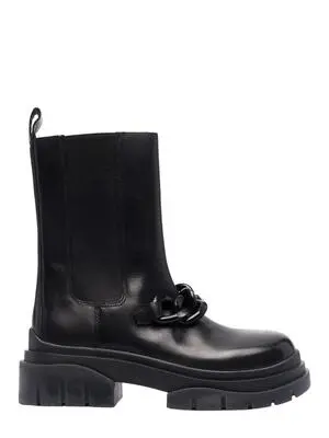 ASH Storm Chain Leather Boots