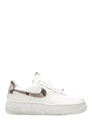 NIKE Air Force 1 Pixel Snakeskin Sneakers
