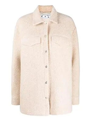 OFF-WHITE Off-White Teddy Overshirt