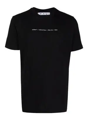 Off-White Arrows Cotton T-shirt - Black