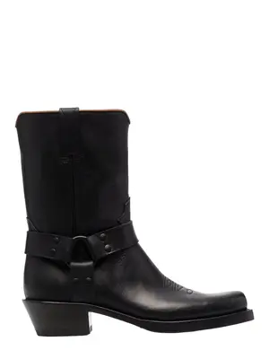 BOTTERO Buttero Elba Mid-Calf Cowboy Boots