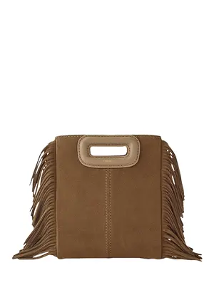 Maje Maje M Mini Bag Camel Suede