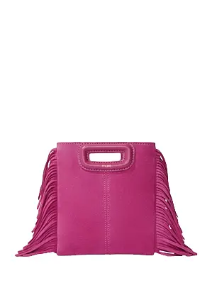 Maje Maje M Mini Bag Dark Pink