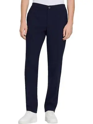Sandro Jersey Pants - Navy Blue