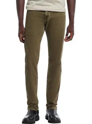 Ag Tellis Slim-fit Corduroy Pants - Sulfur Dried Cedar