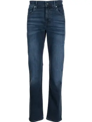 7 For All Mankind Straight-leg Jeans - Blue