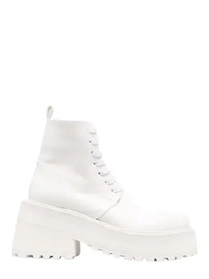 Marsèll Carretta Platform Boots - White