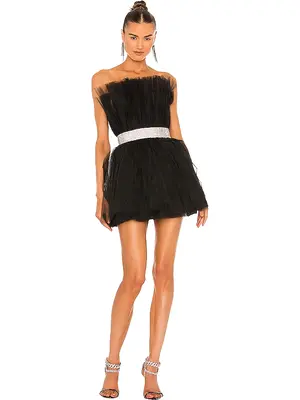 BRONX AND BRONCO X Anna Mini Dress - Black