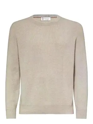 Brunello Cucinelli Crewneck Jumper - Neutrals