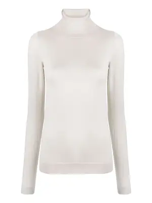 Brunello Cucinelli Roll-neck Jumper - Neutrals