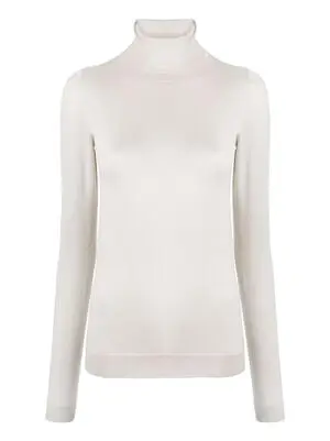 Brunello Cucinelli Roll-neck Jumper - Neutrals