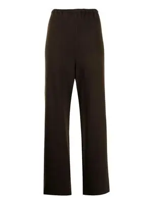 16Arlington Mandrake Wide-leg Wool Trousers - Brown
