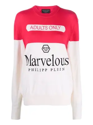 Philipp Plein Marvelous Cashmere Jumper - Red