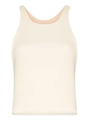 ABYSSE Oki Racerback Crop Top - Neutrals
