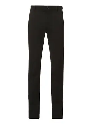 Paige Stafford Slim-fit Tapered-leg Trousers - Black