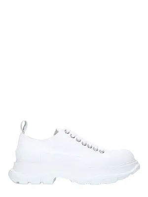 Alexander McQueen Tread Slick Lace-up Trainers - White
