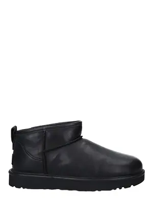UGG Classic Ultra Mini Sheepskin Boots - Black